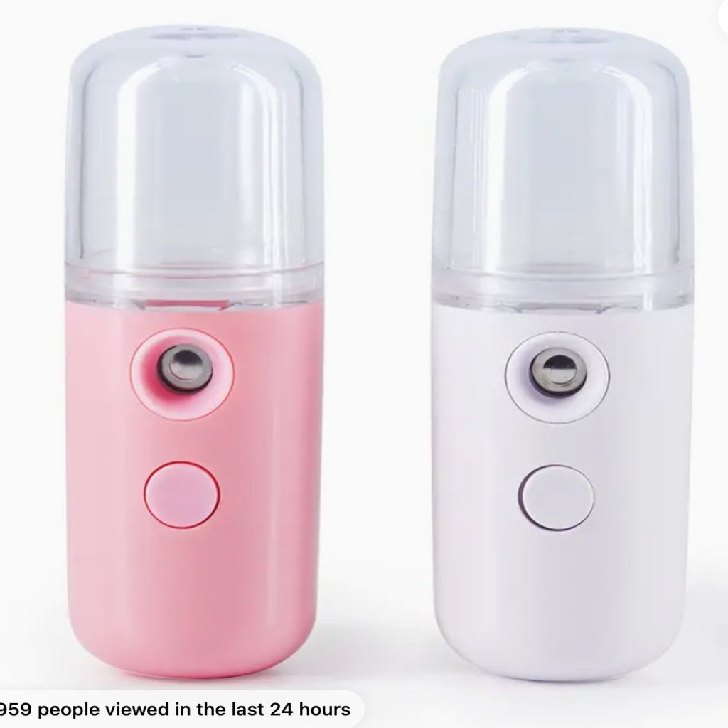 Nano Facial Mister (30ml) - Compact, Leak-proof & Durable – Trendy Vendy LA