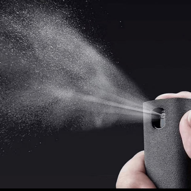 2-in-1 Microfiber Screen Cleaner Spray Bottle - for Mobiles & Tablets ...